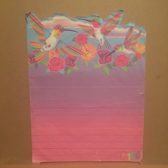 Lisa Frank | Office | Rare Vintage Lisa Frank Stationary Collectible ...